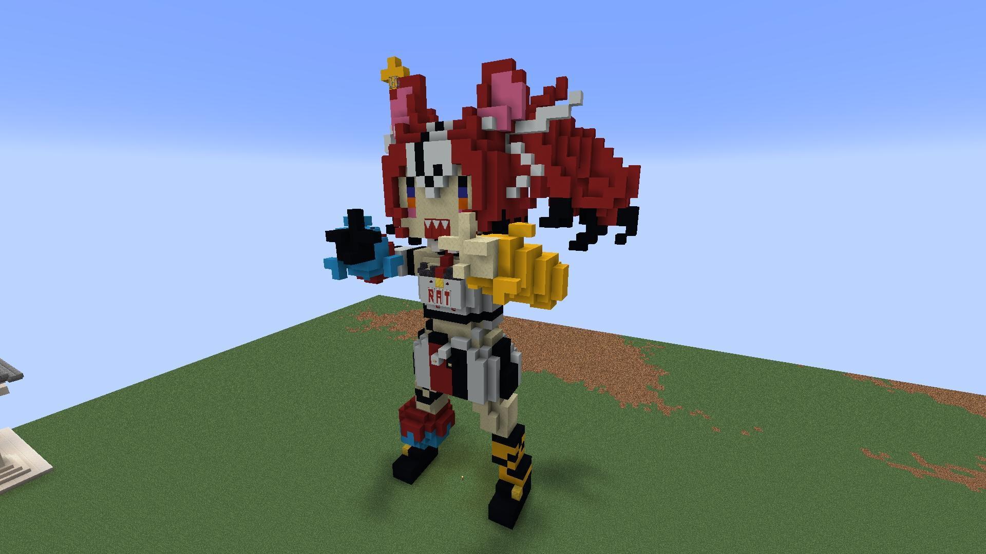 建築 hololive-EN-Hakos Baelz(渾沌) @Minecraft 我的世界（當個創世神） 哈啦板 - 巴哈姆特