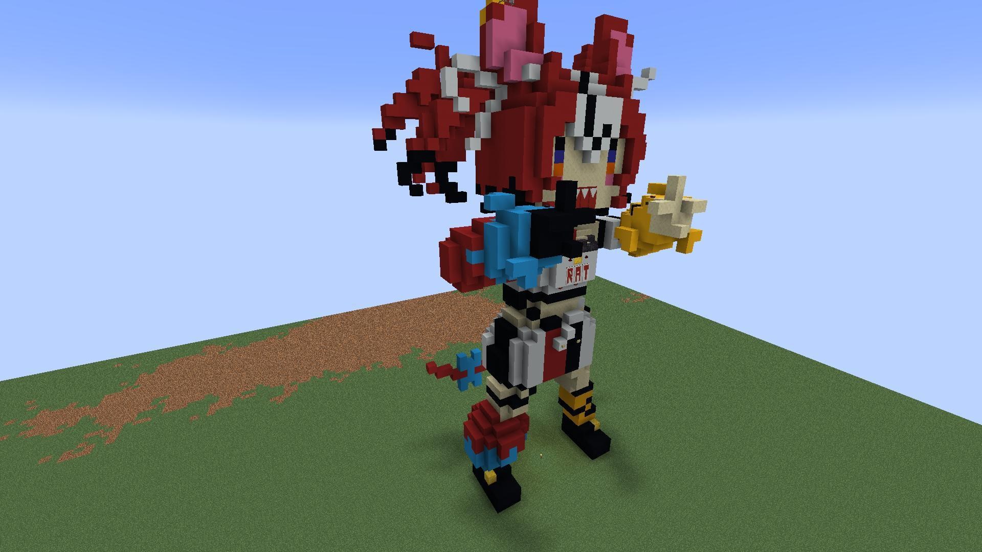 【其他】Minecraft建築 hololive-EN-Hakos Baelz(渾沌) @虛擬 Youtuber（Vtuber） 哈啦板 - 巴哈姆特