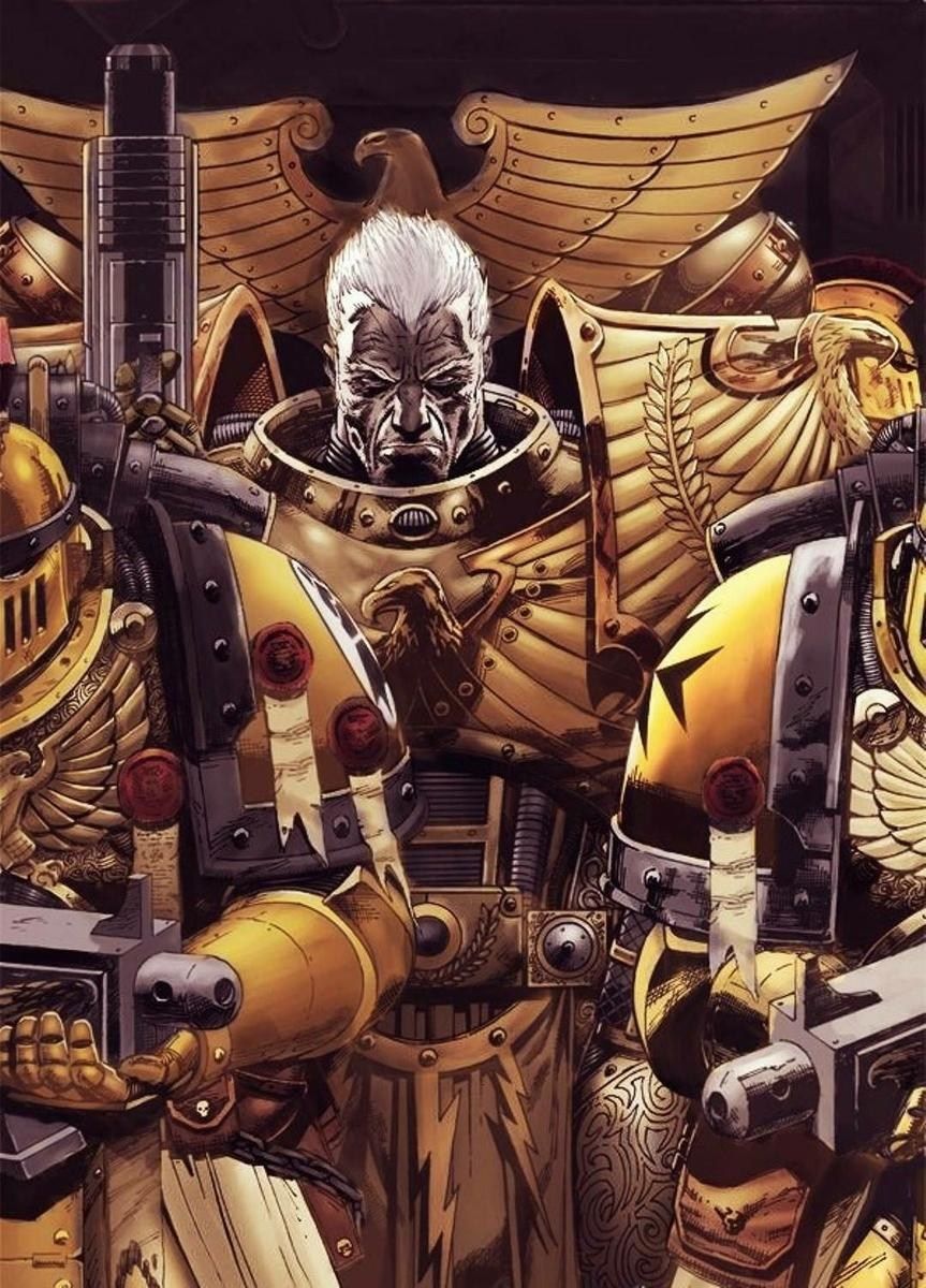 【心得】帝國之拳(Imperial Fists) 基因原體--羅格·多恩(Rogal Dorn) @戰鎚：40K 系列（Warhammer ...