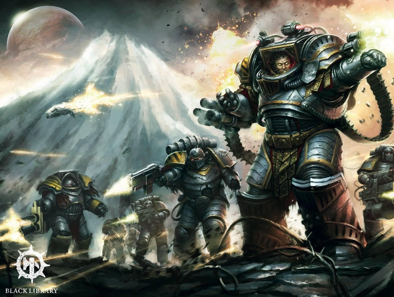 【心得】鋼鐵勇士(Iron Warriors)基因原體--佩圖拉博(Perturabo) @戰鎚：40K 系列（Warhammer:40000 ...
