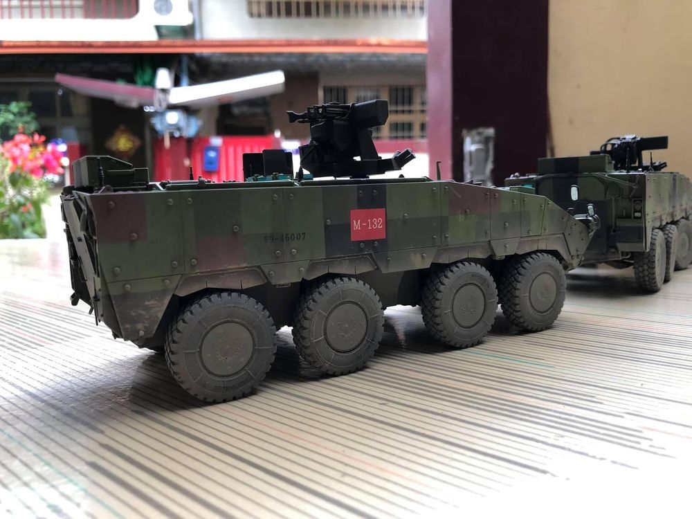 【作品分享】雲豹八輪甲-CM34 @模型技術與資訊 哈啦板 - 巴哈姆特