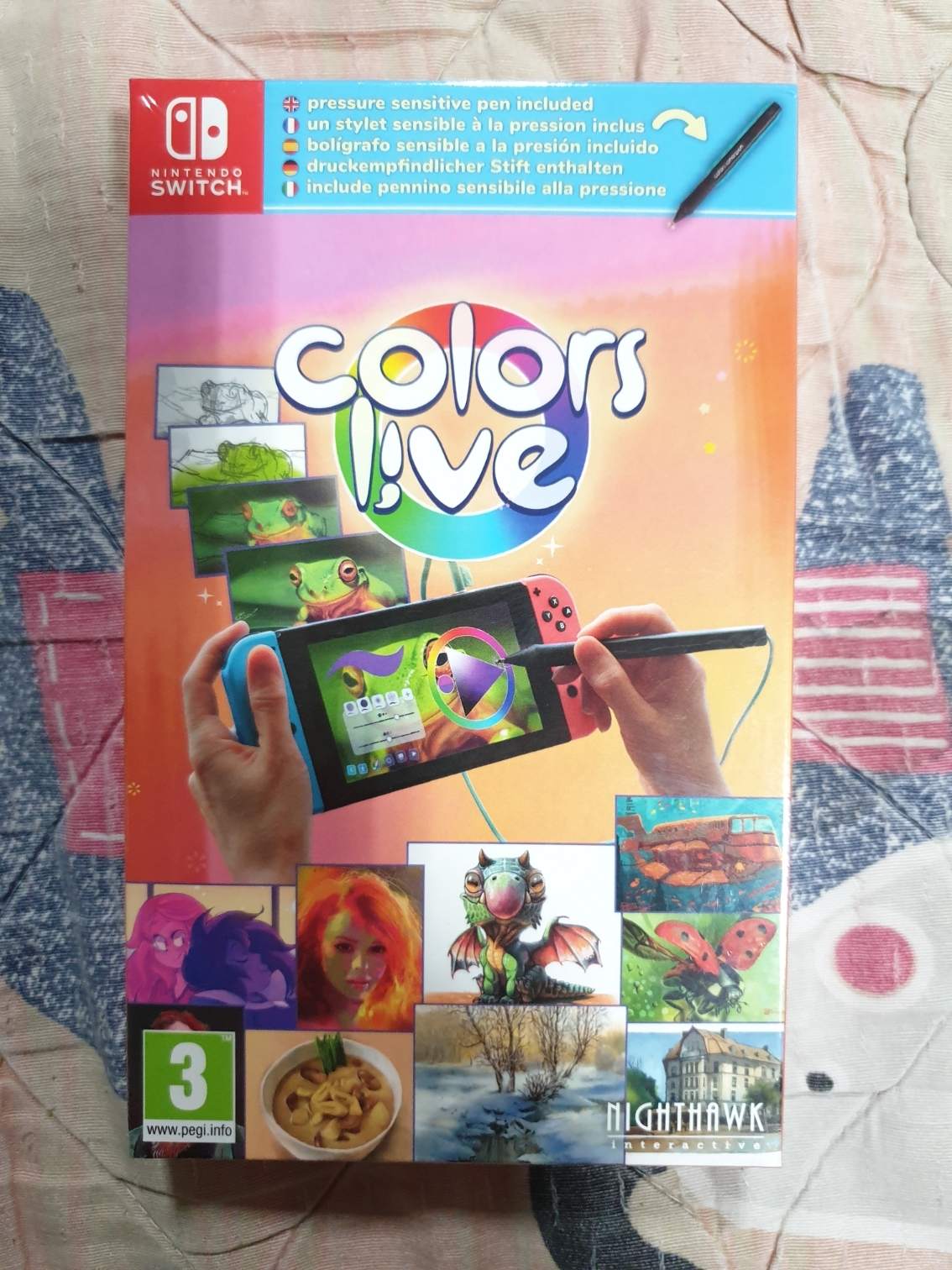 【情報】Switch 專用繪圖軟體？《Colors Live》預計年底上市 @NS / Nintendo Switch 哈啦板 - 巴哈姆特