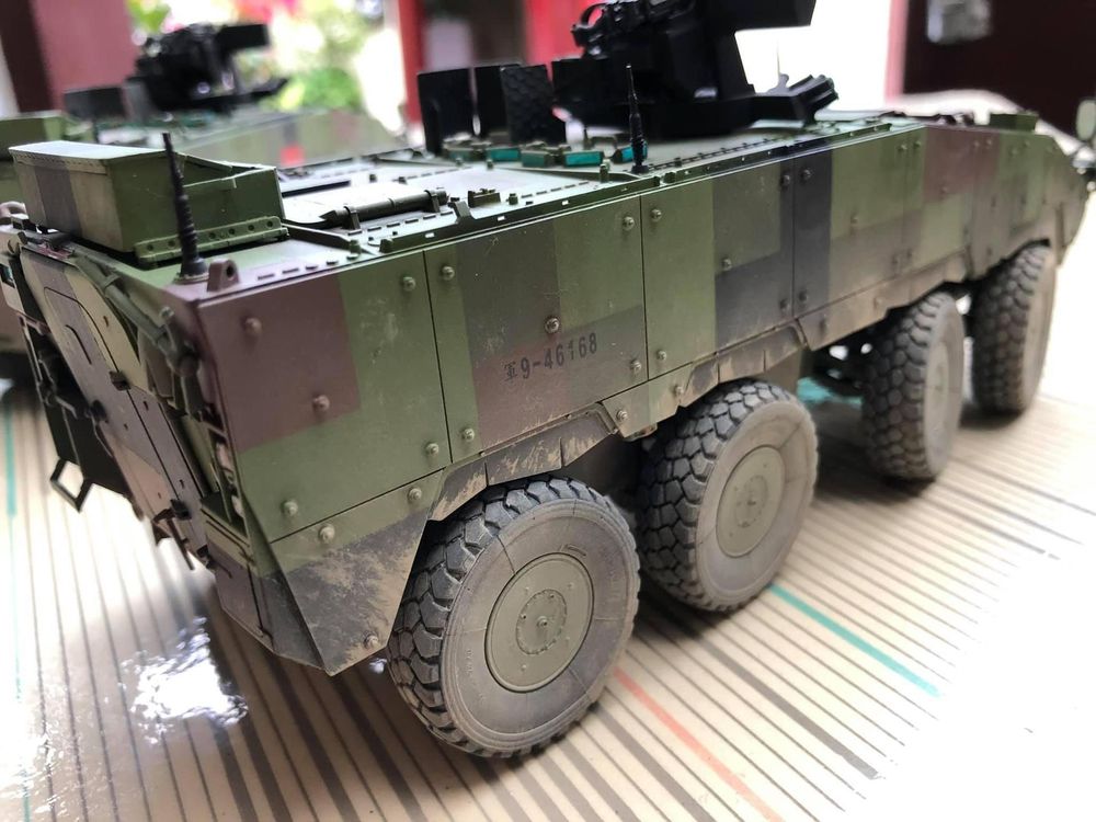 【作品分享】雲豹八輪甲-CM34 @模型技術與資訊 哈啦板 - 巴哈姆特