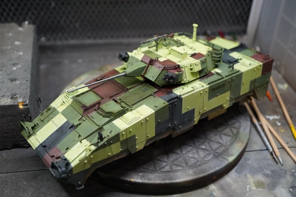 【作品分享】雲豹八輪甲-CM34 @模型技術與資訊 哈啦板 - 巴哈姆特