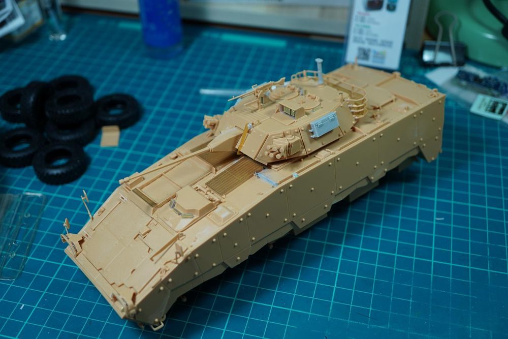 【作品分享】雲豹八輪甲-CM34 @模型技術與資訊 哈啦板 - 巴哈姆特