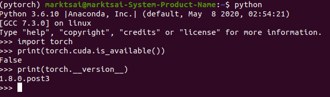【問題】關於Ubuntu20.04使用Pytorch問題 @電腦應用綜合討論 哈啦板 - 巴哈姆特