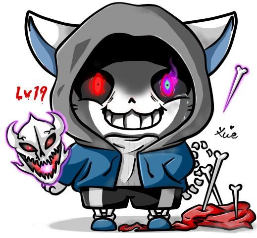 Undertale繪圖 各種AU Sans貓 - wizoza71211的創作 - 巴哈姆特