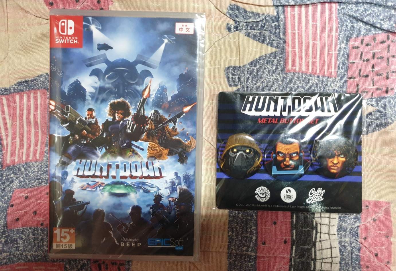 【情報】追殺到底 復古槍戰遊戲《狂野獵手Huntdown》實體版將於 2021年10月22日 發售 @NS / Nintendo Switch 哈啦板 - 巴哈姆特