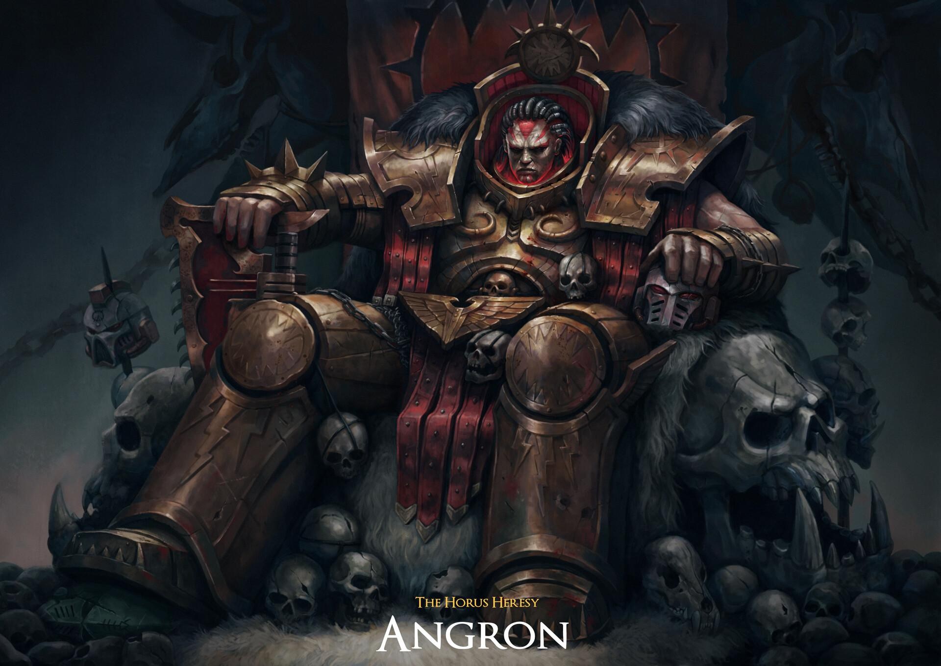 吞世者(World Eaters)基因原體--安格隆(Angron) - gg0487的創作 - 巴哈姆特