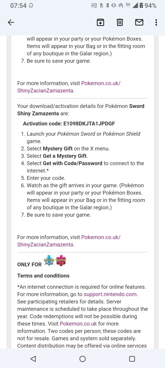 RE:【分享】NEW寶可夢序號發送串（禁止討序號者回文） @神奇寶貝（精靈寶可夢）系列 哈啦板 - 巴哈姆特