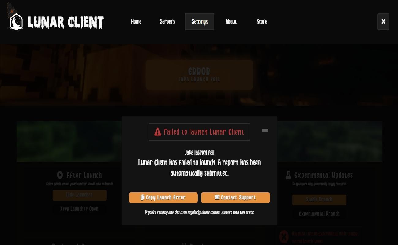 【問題】要裝Lunar Client客戶端結果跑出錯誤? @Minecraft 我的世界（當個創世神） 哈啦板 - 巴哈姆特