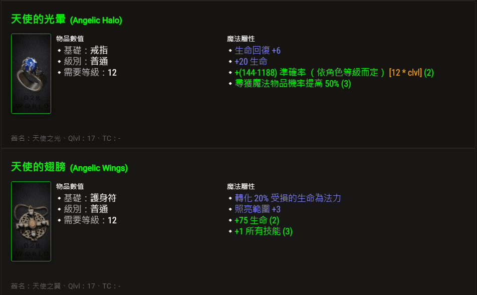 【心得】D2打寶去留分析：實用套裝（Diablo 2 Set Items In A Nutshell） @暗黑破壞神 哈啦板 - 巴哈姆特