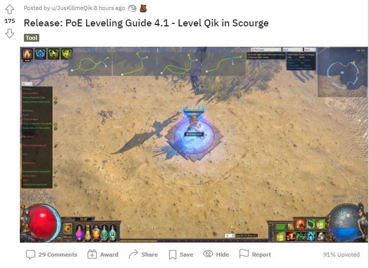 【情報】3.16 一些Reddit鄉民認為有潛力的資訊 @流亡黯道 Path of Exile 哈啦板 - 巴哈姆特