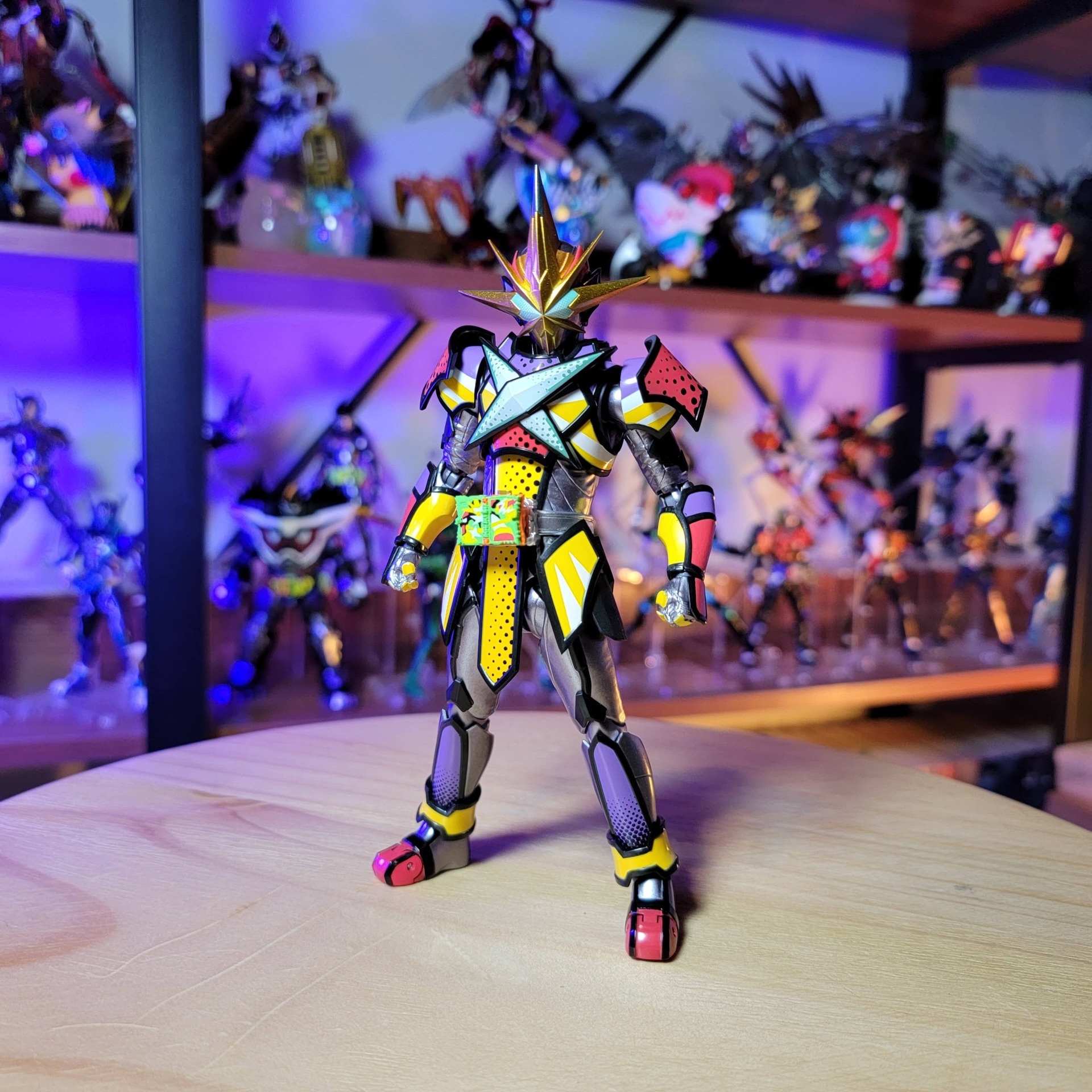 S.H.Figuarts KAMEN RIDER SAIKOU KIN NO BUKI GIN NO BUKI/X SWORD MAN ...