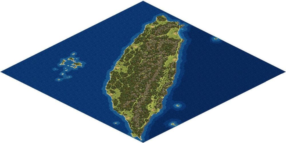 【其他】自製DE版現實地圖 @世紀帝國 系列 哈啦板 - 巴哈姆特