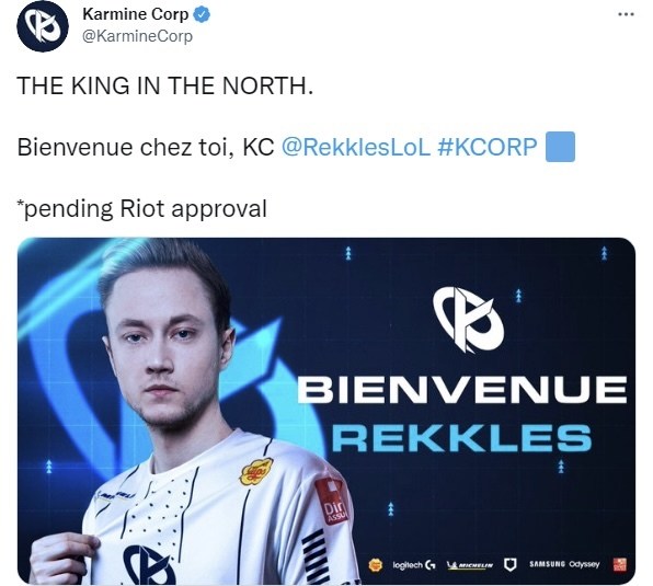 【情報】rekkles加入法國次級聯賽隊伍KC @英雄聯盟 League of Legends 哈啦板 - 巴哈姆特