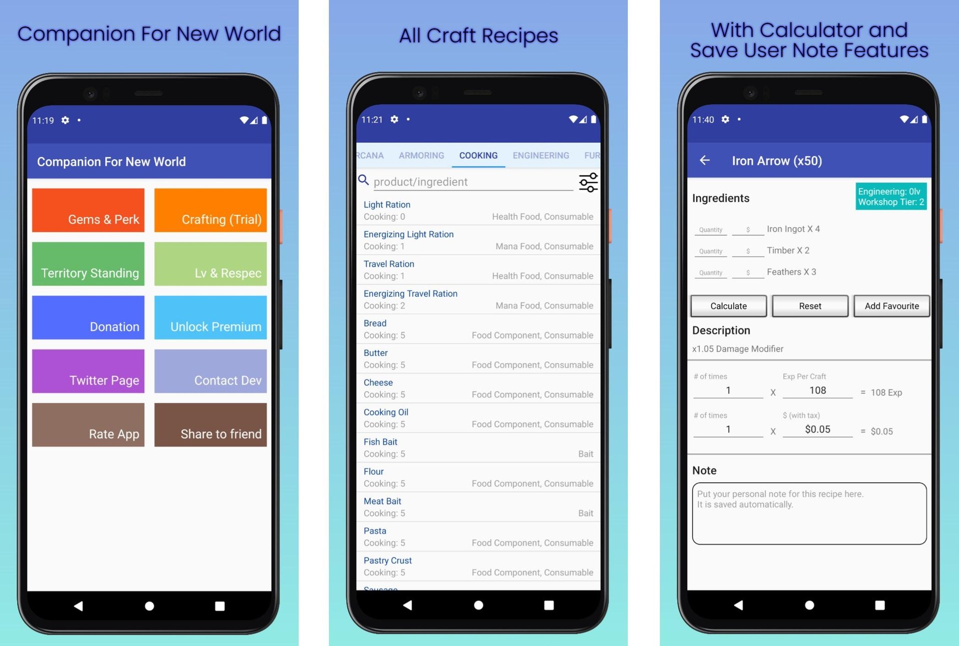 【Android App】New World 資料庫 App @美洲新世界 哈啦板 - 巴哈姆特