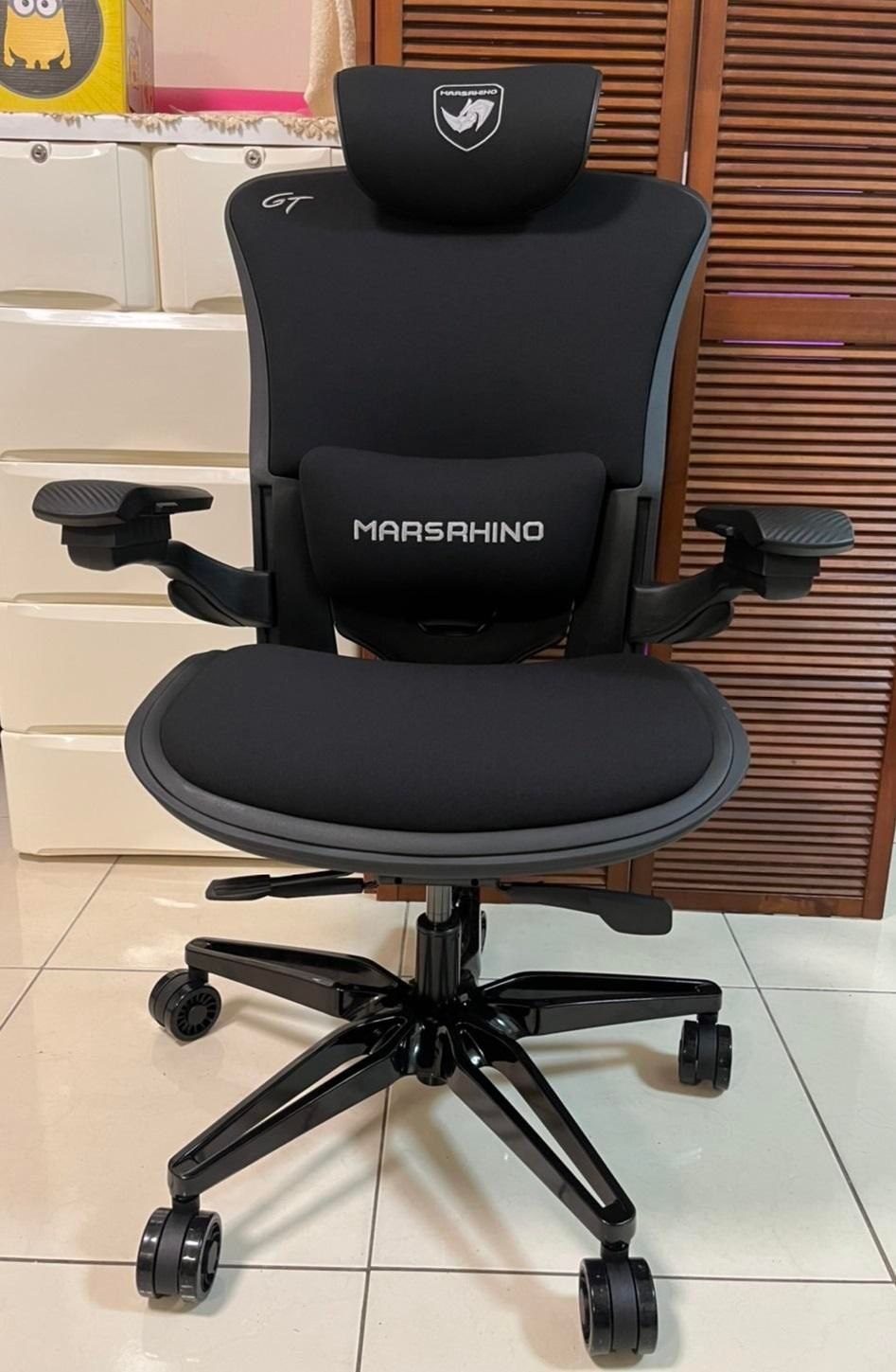 【心得】MarsRhino 火星犀牛 INFINITE GT 人體工學電競椅 無限GT 黑，12/3 2樓新增LANDER 多功能電競凳(哨兵 ...