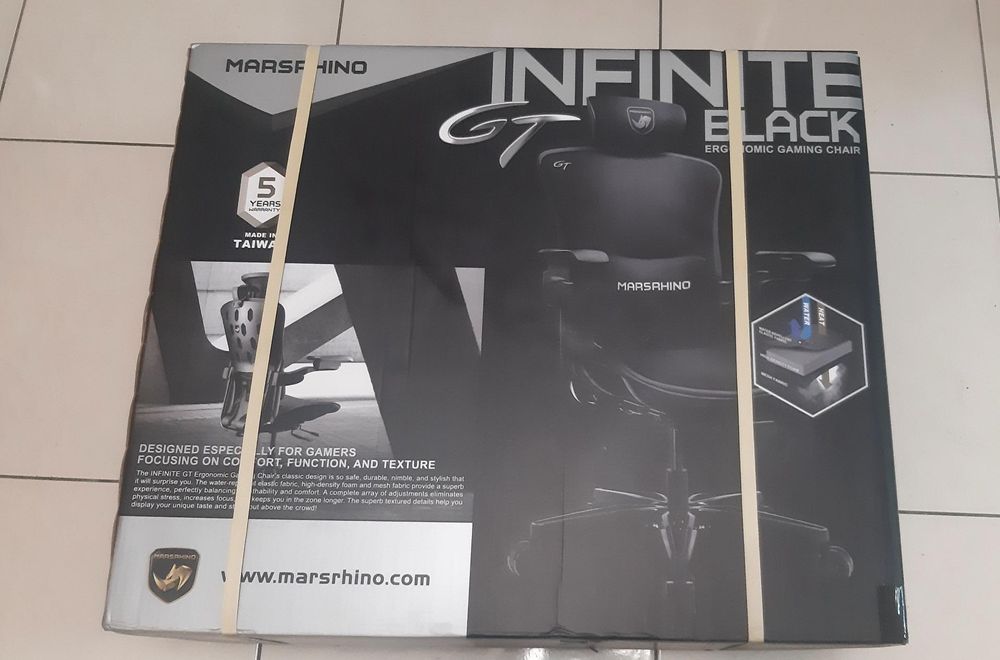 【心得】MarsRhino 火星犀牛 INFINITE GT 人體工學電競椅 無限GT 黑，12/3 2樓新增LANDER 多功能電競凳(哨兵 ...