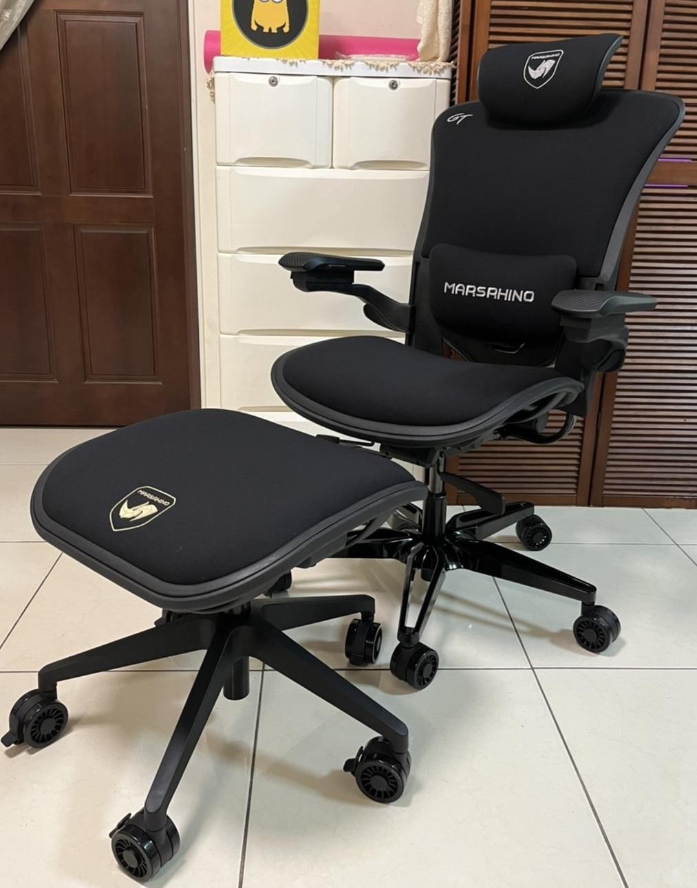 【心得】MarsRhino 火星犀牛 INFINITE GT 人體工學電競椅 無限GT 黑，12/3 2樓新增LANDER 多功能電競凳(哨兵 ...