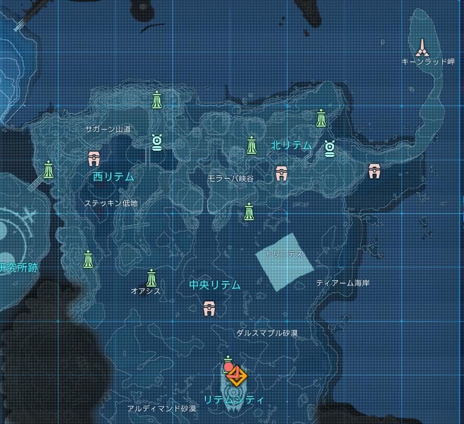 【情報】PSO2-NGS地圖設施分享(更新) @夢幻之星 系列 哈啦板 - 巴哈姆特