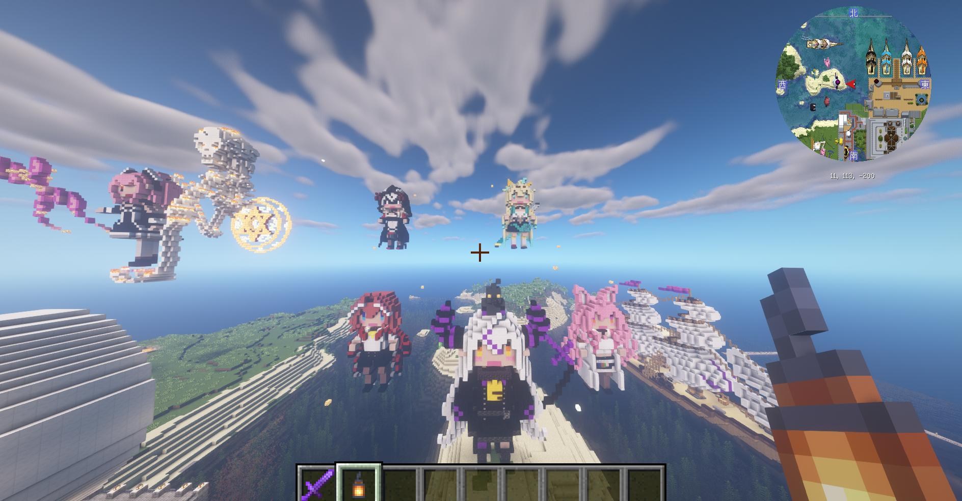 【心得】HOLOLIVE粉絲向伺服器 近期更新升級1.18(純圖分享) @Minecraft 我的世界（當個創世神） 哈啦板 - 巴哈姆特