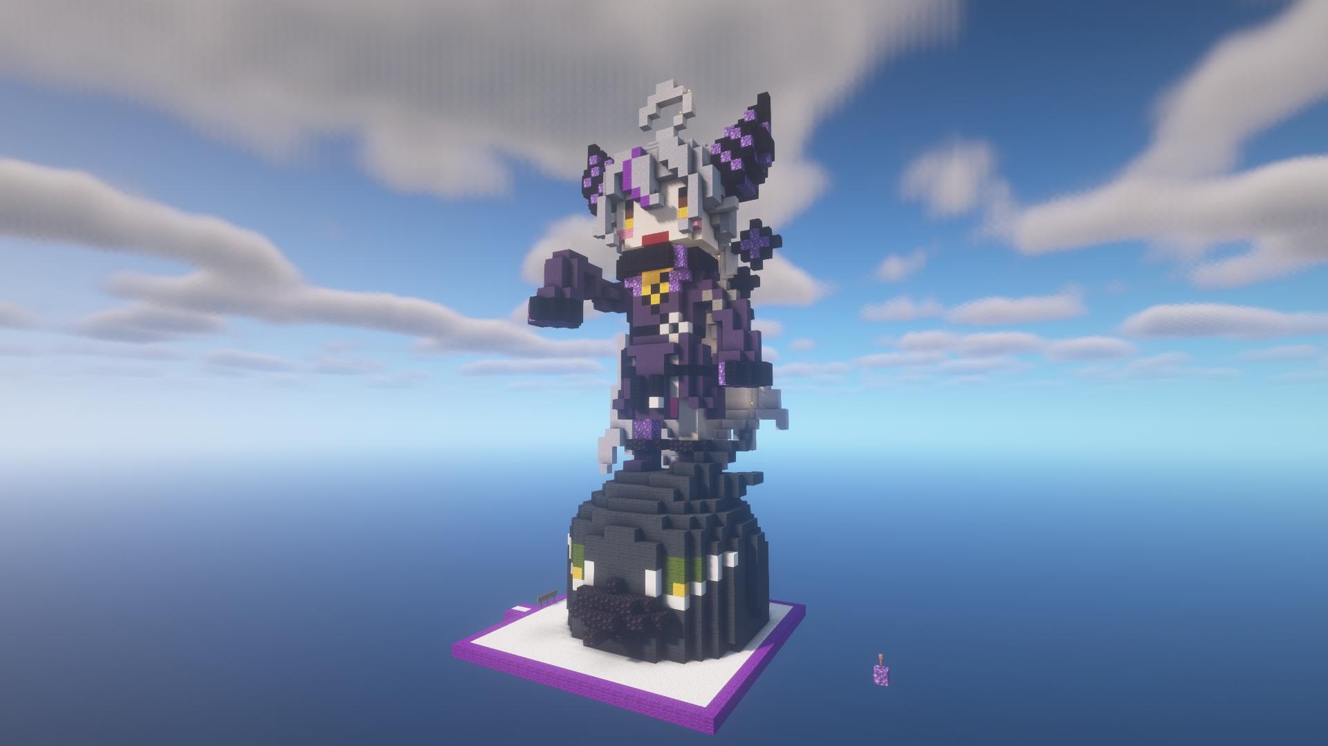 [Hololive] 拉普拉斯和烏鴉設計圖 @Minecraft 我的世界（當個創世神） 哈啦板 - 巴哈姆特