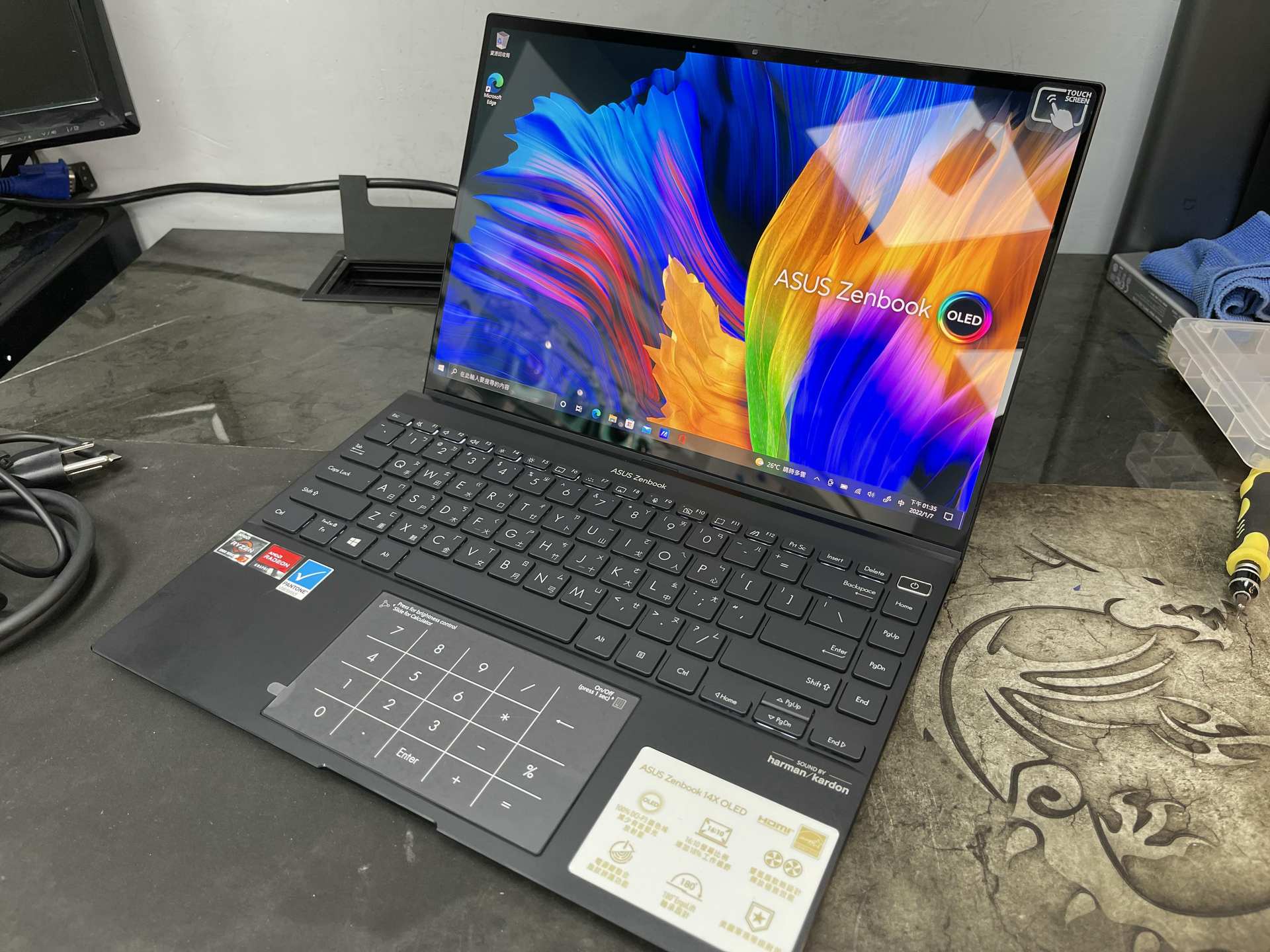 【心得】華碩 ZenBook 14X OLED Ryzen版(UM5401QA)開箱(圖多注意) @電腦應用綜合討論 哈啦板 - 巴哈姆特