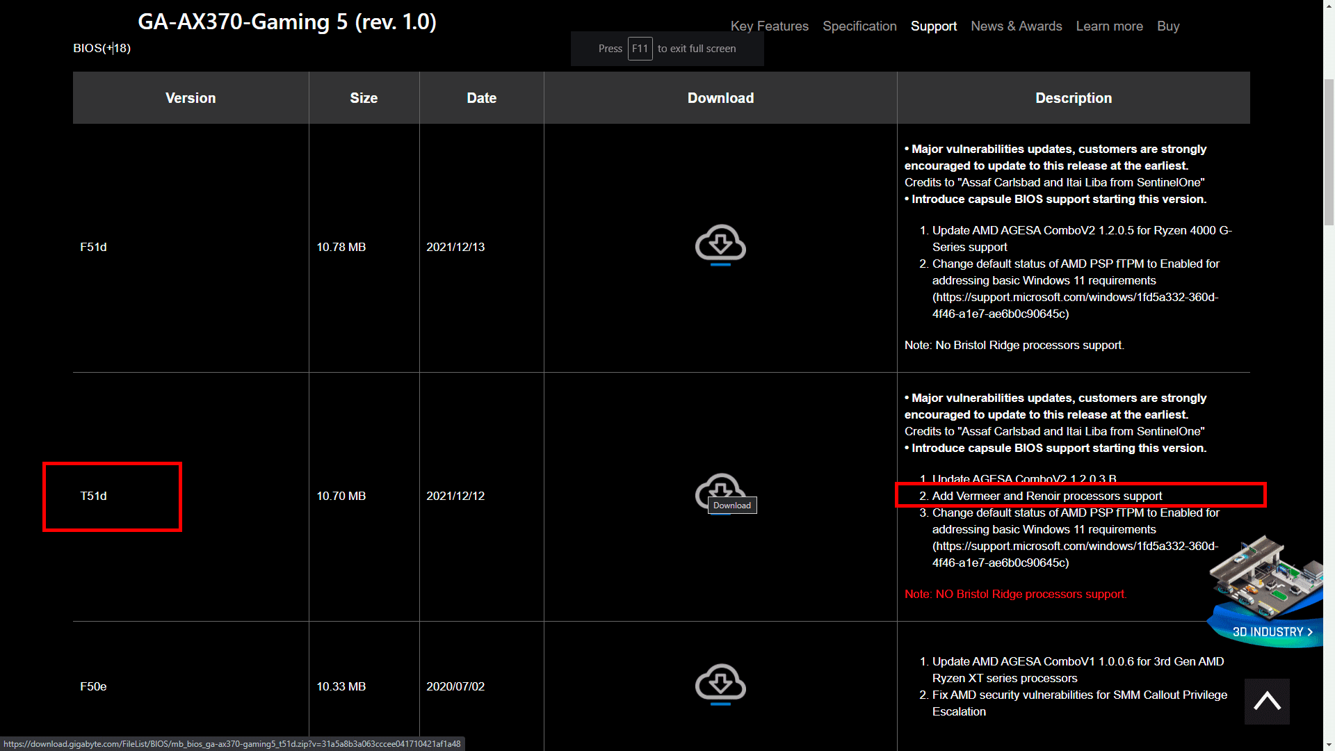 【情報】AMD 韌體 AGESA Changelog 更新內容重點整理 @電腦應用綜合討論 哈啦板 - 巴哈姆特