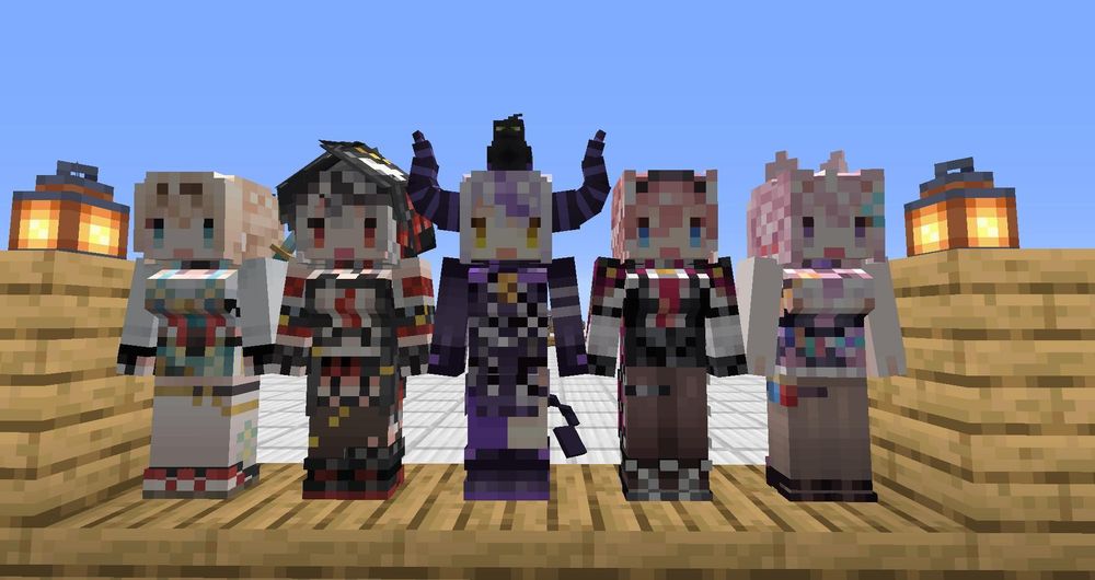 【心得】讓hololive成員陪伴你的麥塊生活 hololive第二代材質包(22/3/17修復更新) @Minecraft 我的世界（當個創 ...