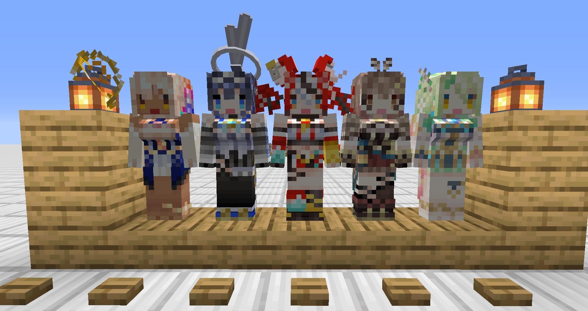 【心得】讓hololive成員陪伴你的麥塊生活 hololive第二代材質包(22/3/17修復更新) @Minecraft 我的世界（當個創 ...