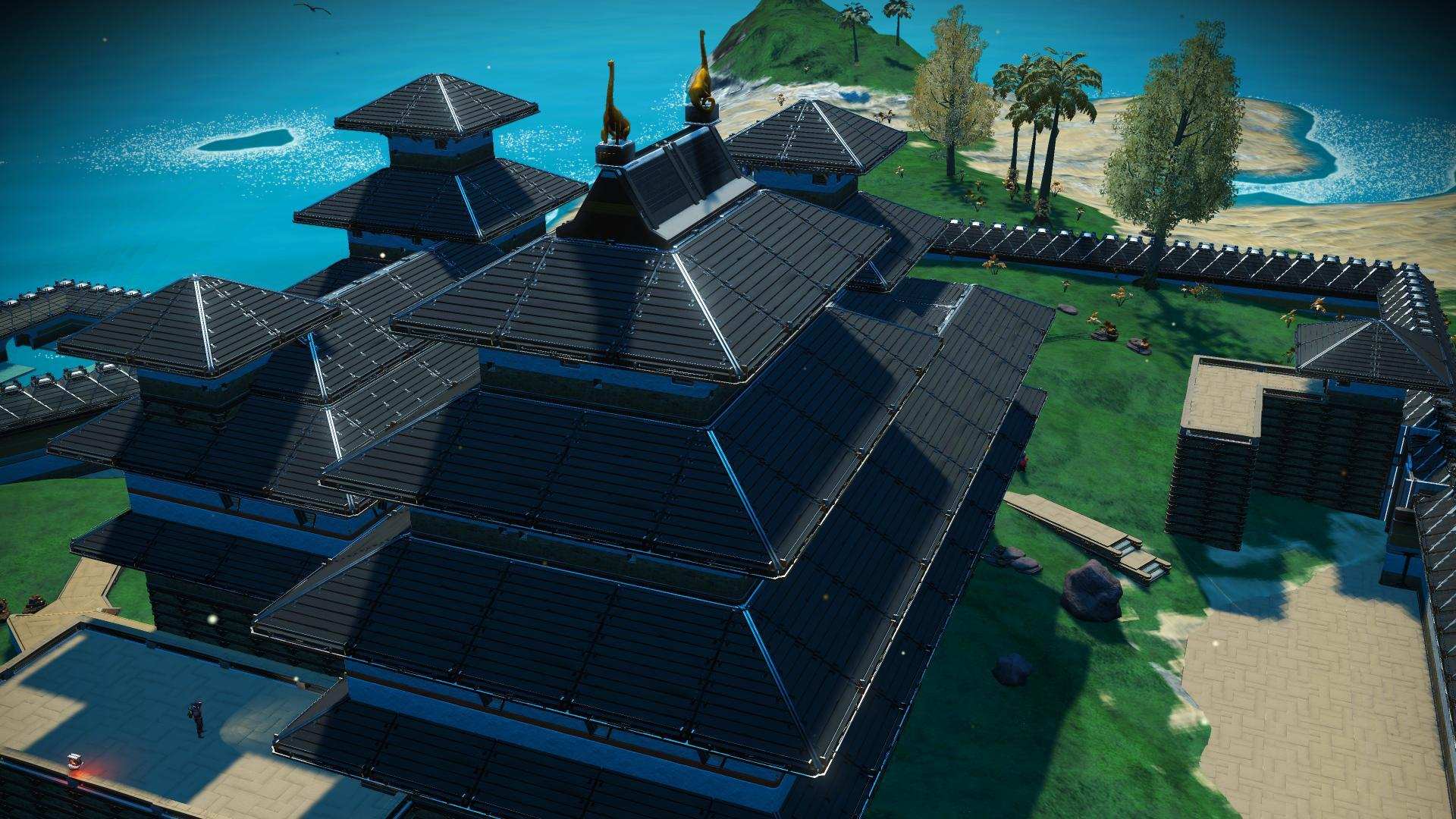 【閒聊】終於完成日式城堡(只有外觀)..就達3萬物件上限(新增VR視角影片) @No Man's Sky 哈啦板 - 巴哈姆特