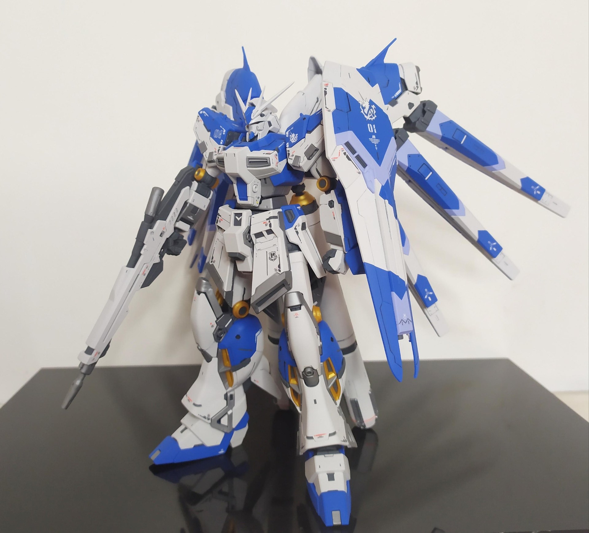 【心得】RG RX-93-2 Hi-v Gundam配超絕粒子炮 @綜合公仔玩具討論區 哈啦板 - 巴哈姆特