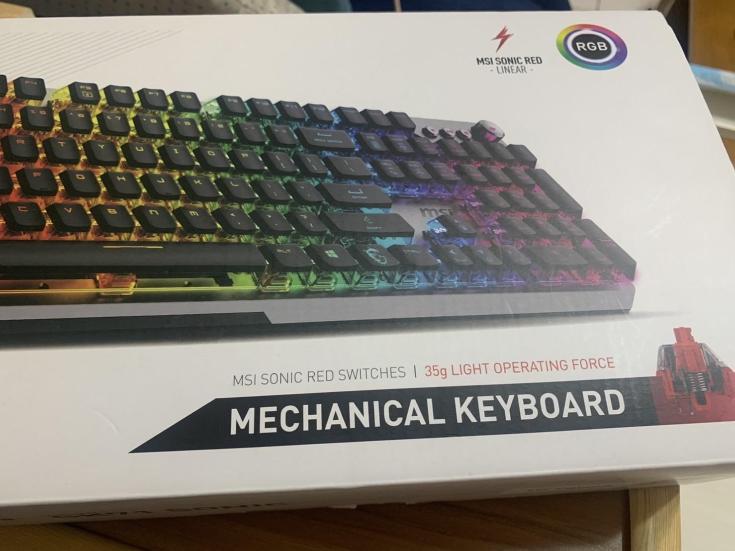 【心得】MSI首款自有軸體鍵盤－Vigor GK71 Sonic鍵盤開箱 @電腦應用綜合討論 哈啦板 - 巴哈姆特