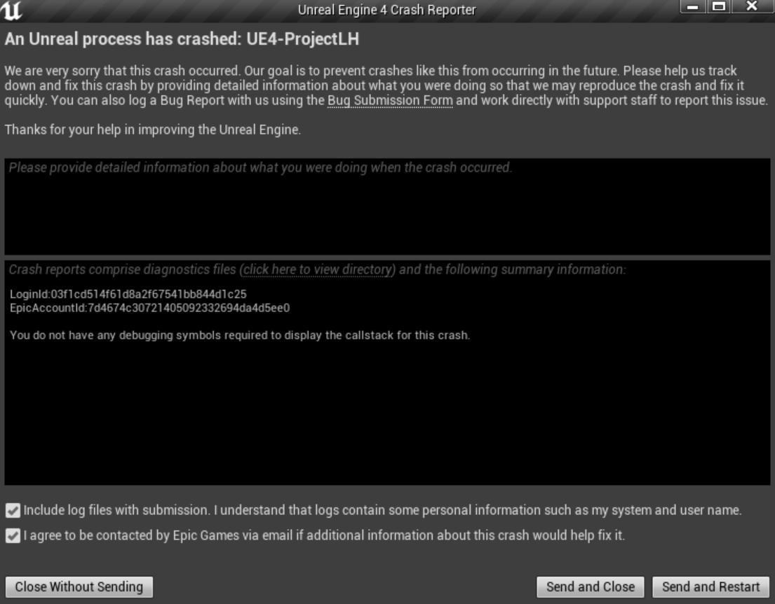 【問題】遊戲崩潰 unreal engine 4 crash reporter @奧丁：神叛 哈啦板 - 巴哈姆特
