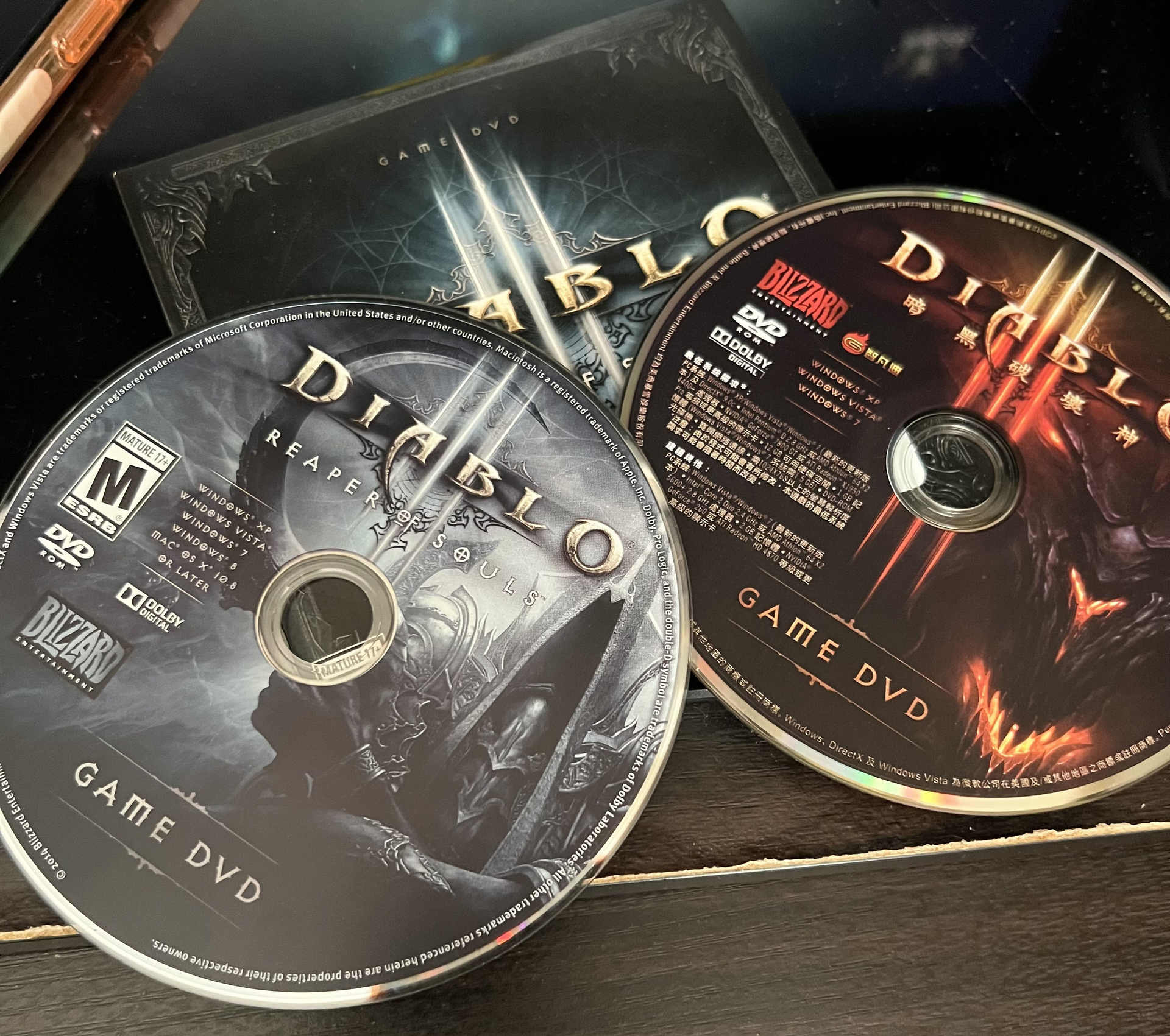【問題】關於我的實體版diablo3+資料片 問題，希望大大們救一下 @暗黑破壞神 3：奪魂之鐮 哈啦板 - 巴哈姆特