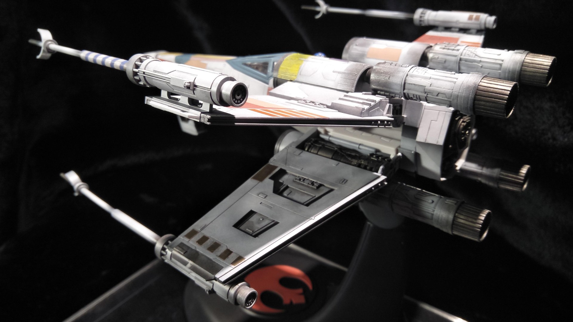 【作品分享】星際大戰 X-WING STARFIGHTER - X翼戰機 @模型技術與資訊 哈啦板 - 巴哈姆特