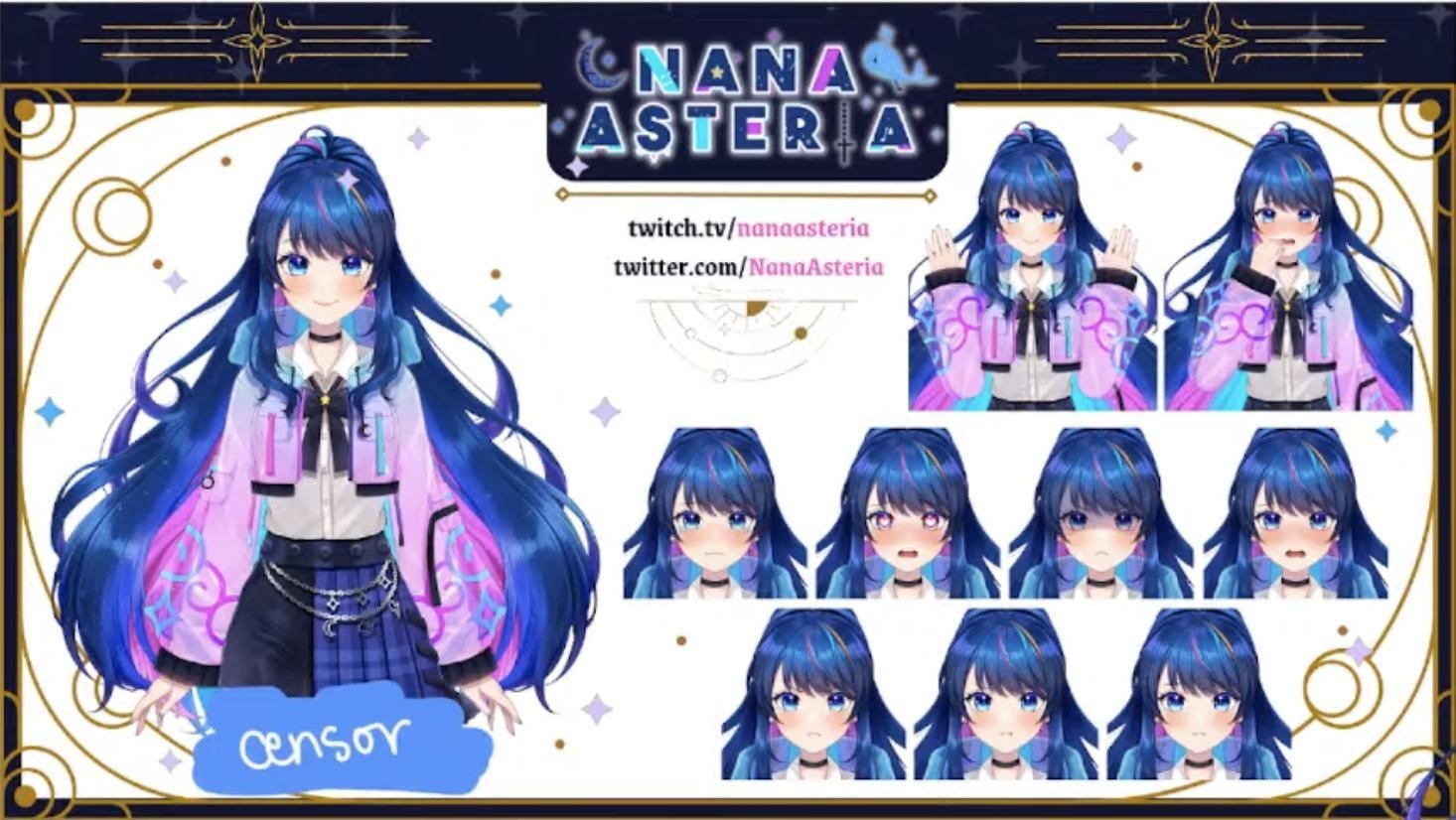 【外國 Vtuber 簡介】Nana Asteria - qwert535286的創作 - 巴哈姆特