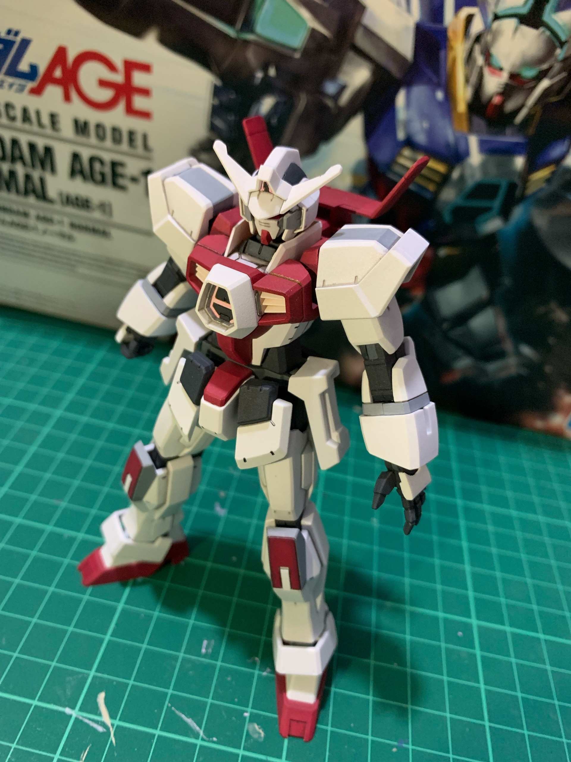 HGGA GUNDAM AGE-1 NORMAL[改色] - cha70922的創作 - 巴哈姆特