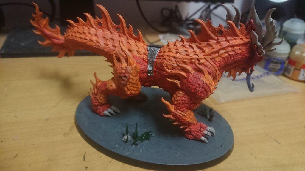 Warhammer Warhammer Age of Sigmar Fyreslayer Magmadroth - nrwwdcr的創作 - 巴哈姆特