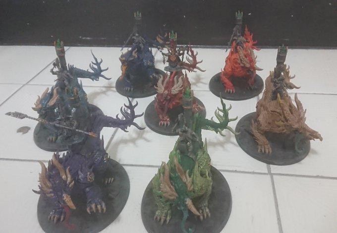 Warhammer Warhammer Age of Sigmar Fyreslayer Magmadroth...another ...