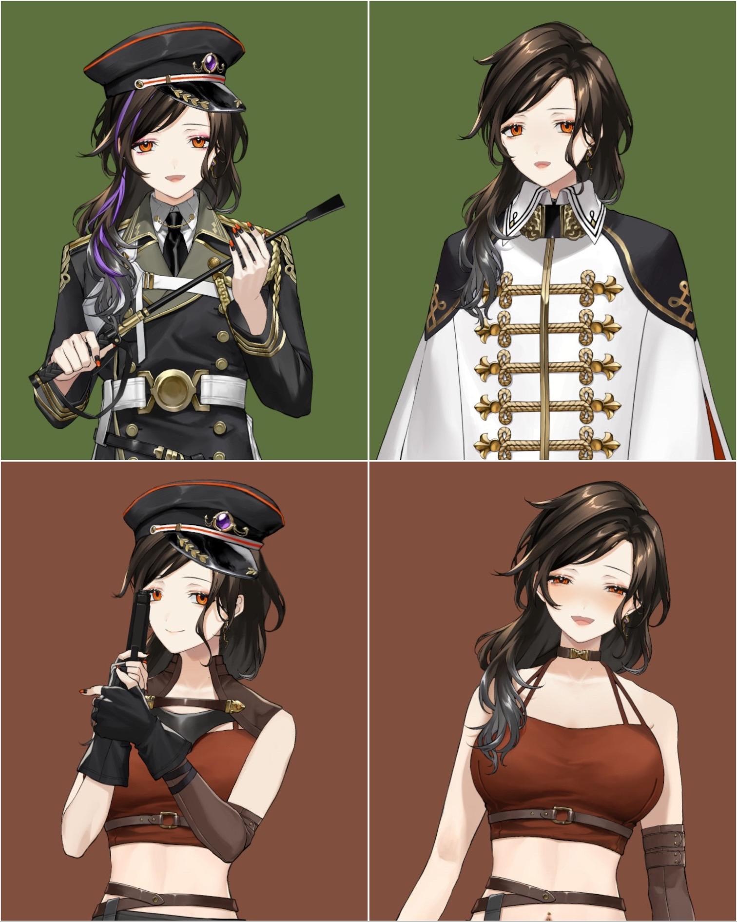 【Crossick】健屋花那&白雪巴 人物簡介 - j0201的創作 - 巴哈姆特