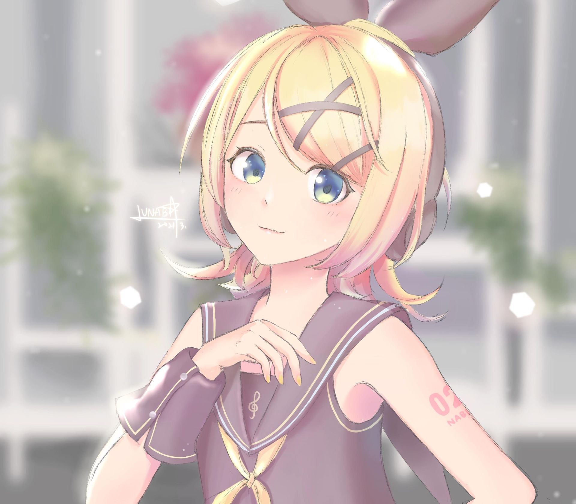 【繪圖】鏡音鈴 「Booo!」 @VOCALOID 虛擬人聲 哈啦板 - 巴哈姆特