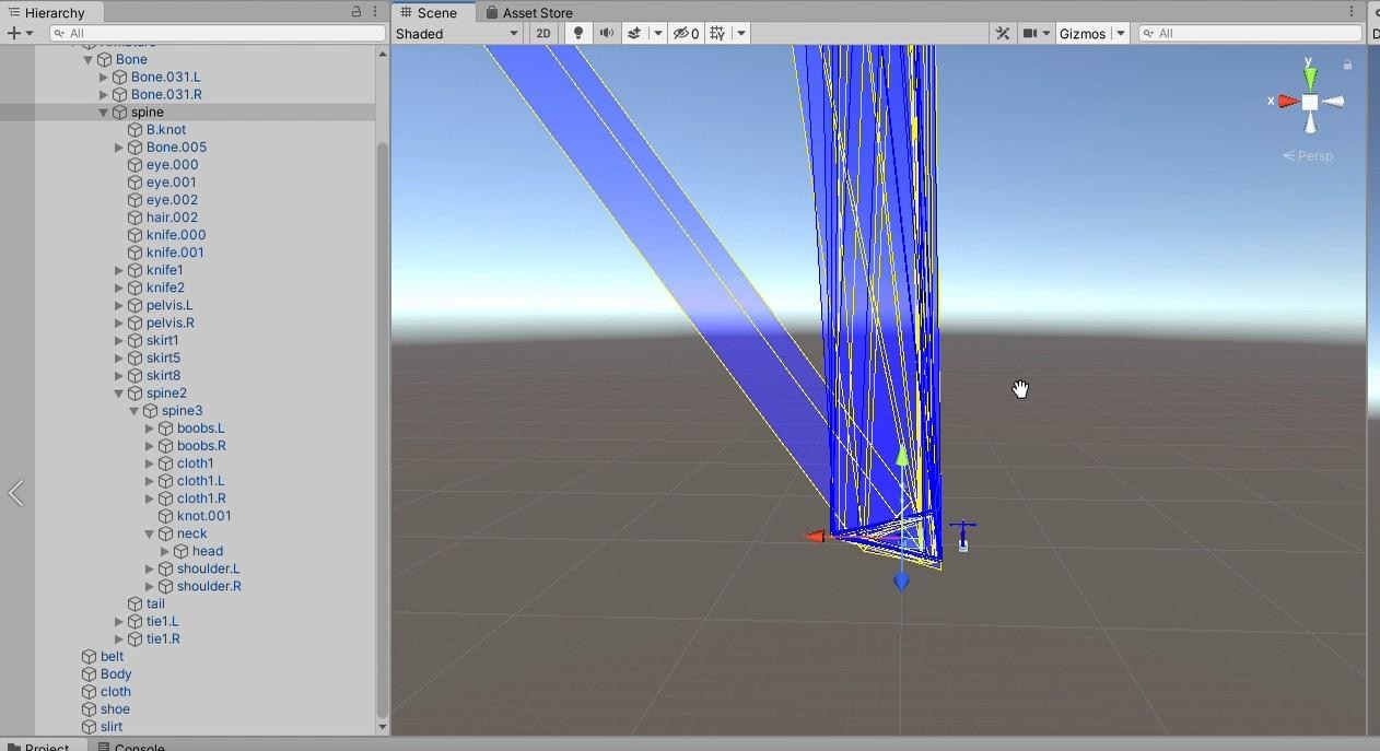 【問題】Unity3D 當中 animation rigging 的 Bone render 顯示問題 @Unity3D 遊戲引擎 哈啦板 - 巴哈姆特