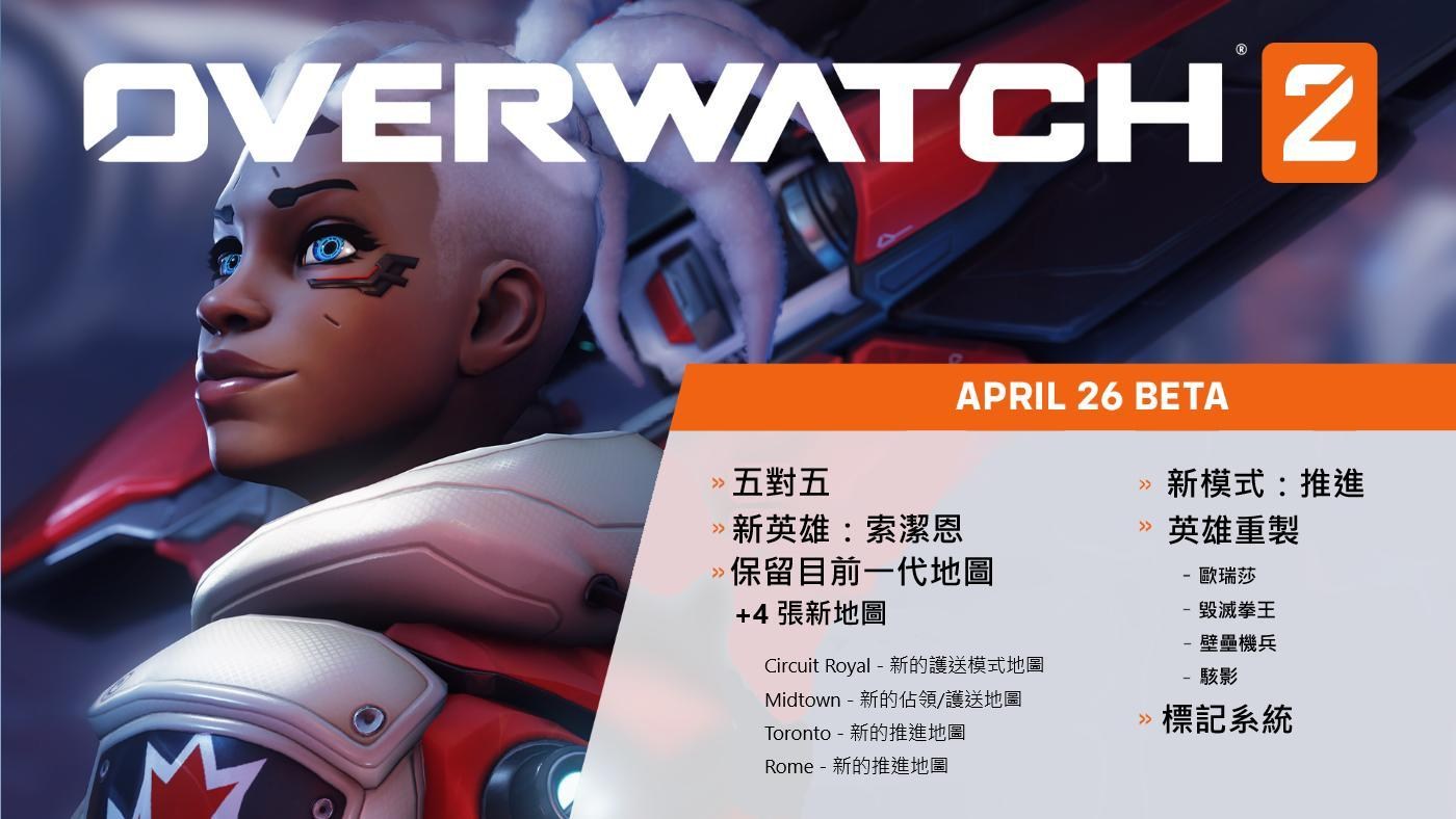 【情報】Overwatch 2 BETA 4/27 開始 幫大家簡單翻譯圖文 @鬥陣特攻 哈啦板 - 巴哈姆特
