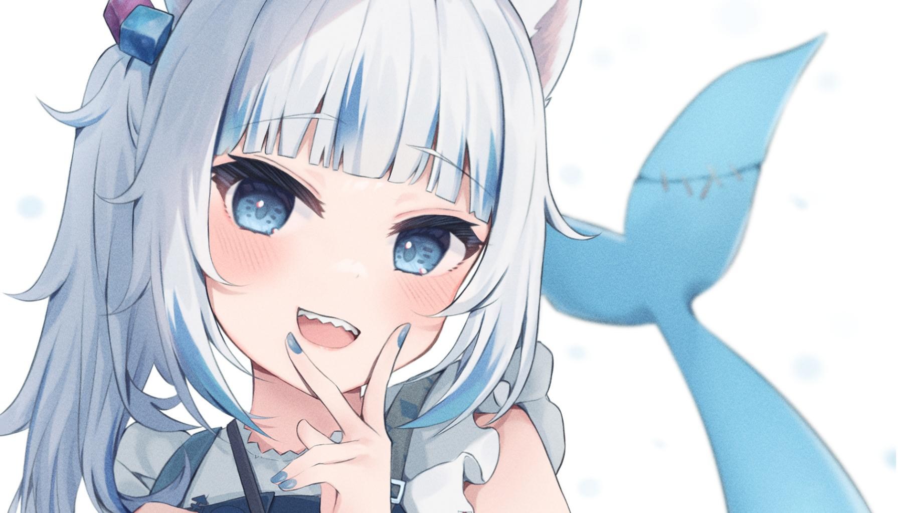 【繪圖】Gawr Gura @虛擬 Youtuber（Vtuber） 哈啦板 - 巴哈姆特