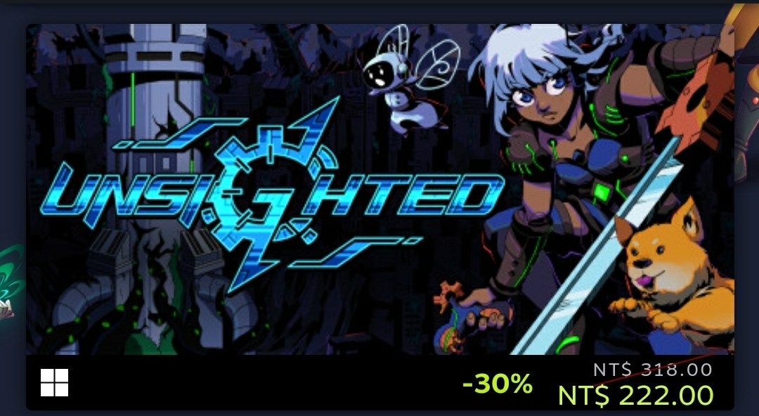 【情報】獨立ARPG《UNSIGHTED》將於 2021年9月30日 發售 @NS / Nintendo Switch 哈啦板 - 巴哈姆特