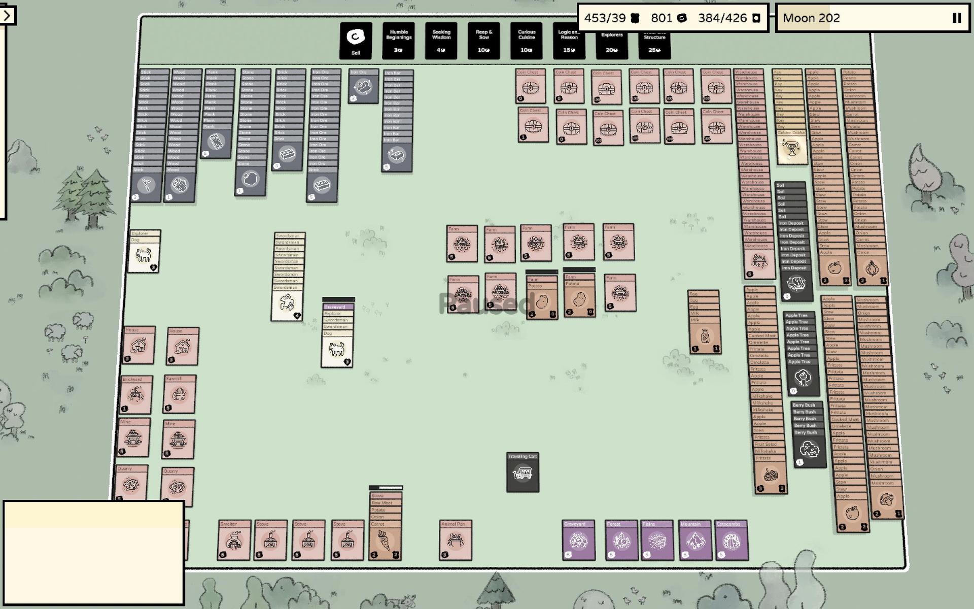 【心得】《Stacklands》遊玩心得與介紹：輕鬆休閒、頗具潛力的小品卡牌遊戲 @Steam 綜合討論板 哈啦板 - 巴哈姆特