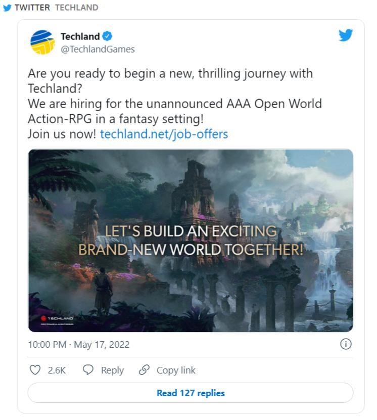 【情報】《消逝的光芒》開發商 Techland 全新 3A 級幻想開放世界動作 RPG 大作開發製作中 @PS5 / PlayStation5 哈啦板 - 巴哈姆特