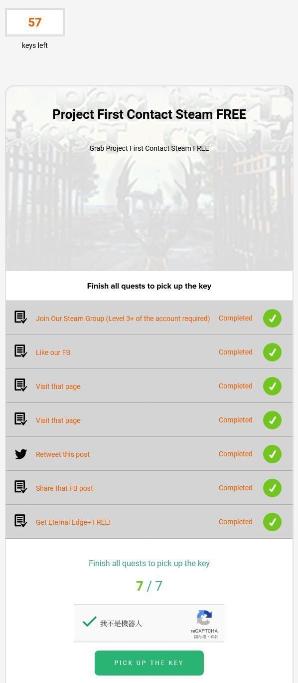 【情報】領取 Project First Contact @Steam 綜合討論板 哈啦板 - 巴哈姆特